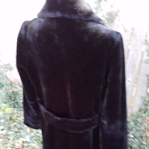 Vintage | Jackets & Coats | Black Teddy Pea Coat | Poshmark